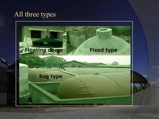 Biogas plant designs and engery calculations by ali saqlain | PPTX