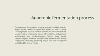 Biogas Plants - Clean and Green Energy SRMIST | PPTX