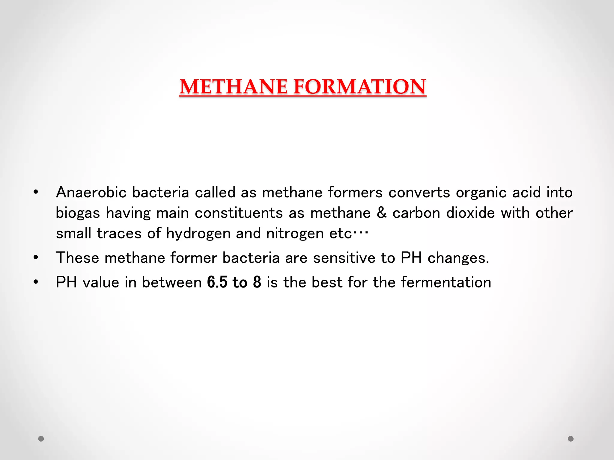 Bio gas principle of production | PPTX