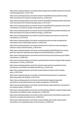 Biogas Storage Tanks_ Sustainable Solutions for Modern Waste Management ...