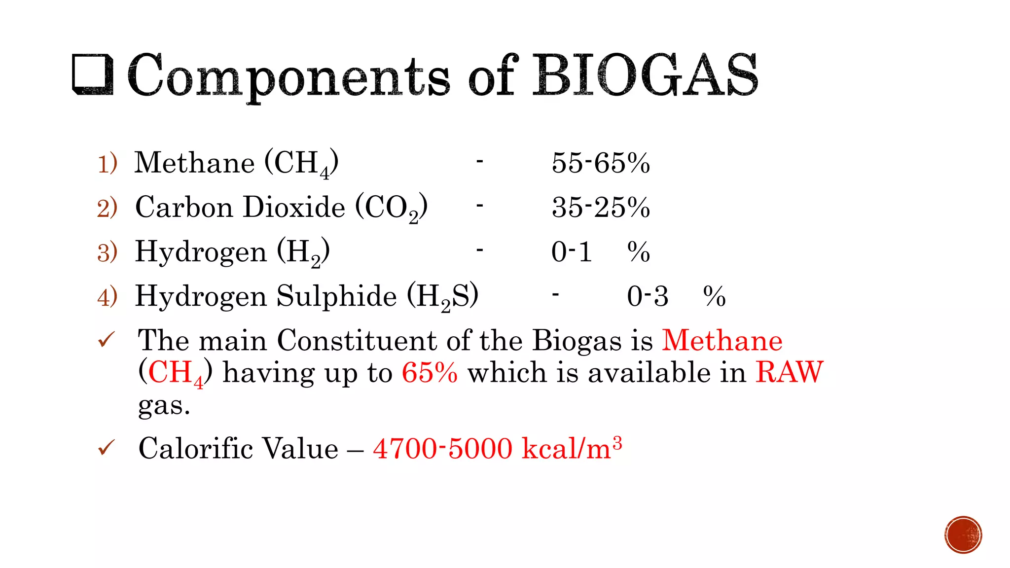 Biogas technology | PPTX