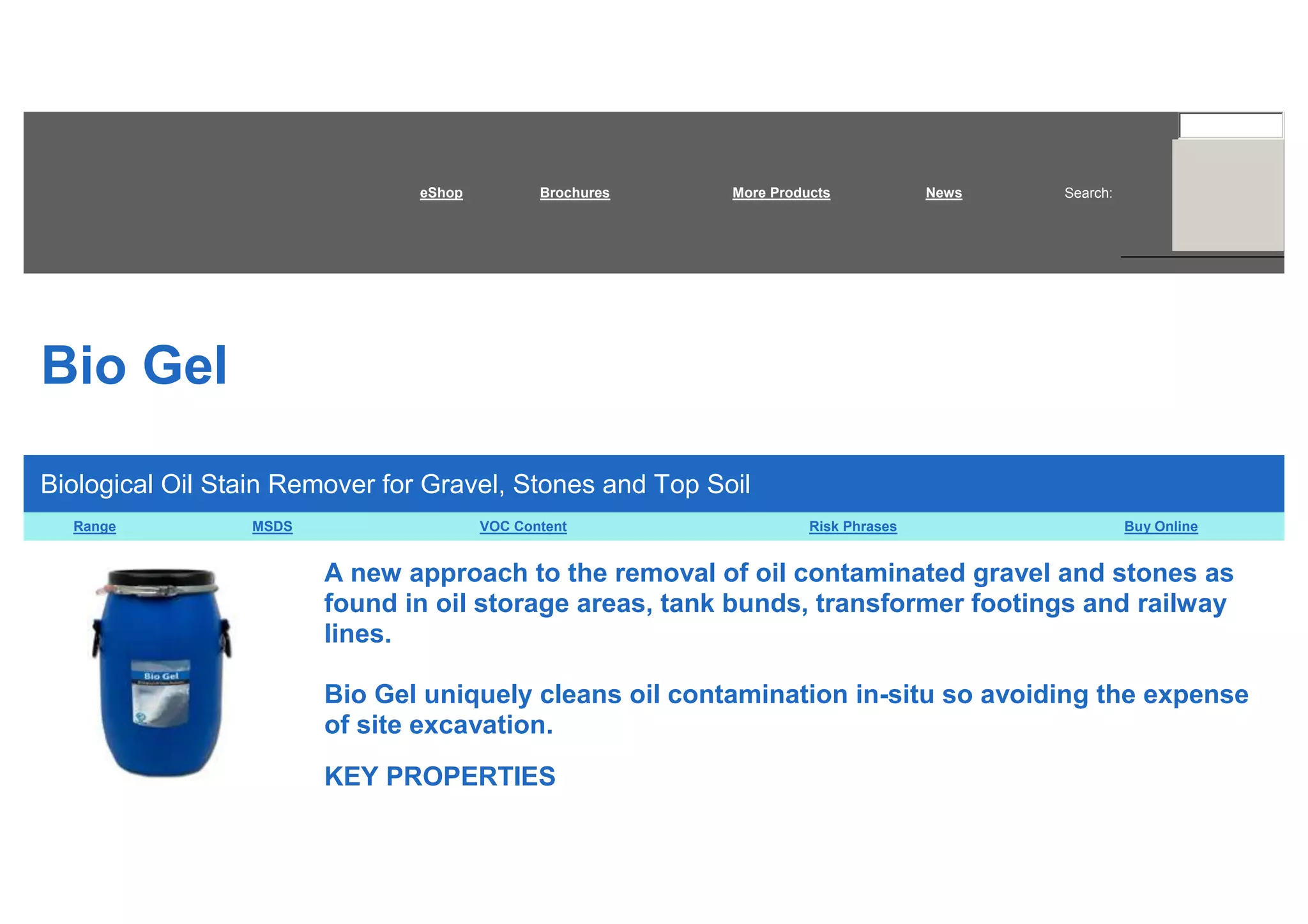 BIO GEL from Oil Technics Ltd. | DOCX