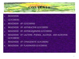 Biogenesis of Glycosides.pptx