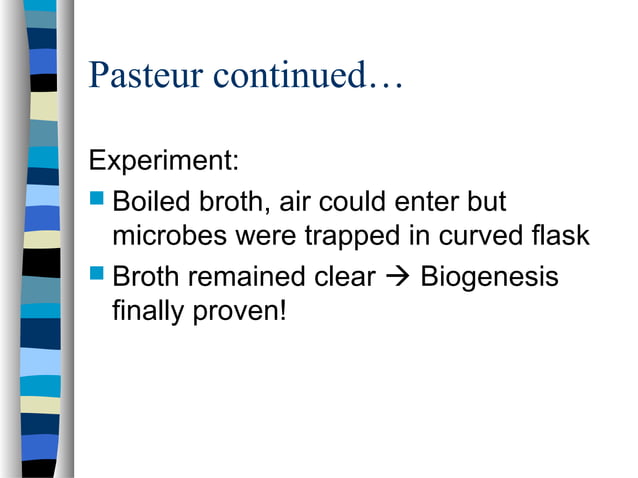 Biogenesis vs. abiogenesis | PPT | Biological Sciences | Science