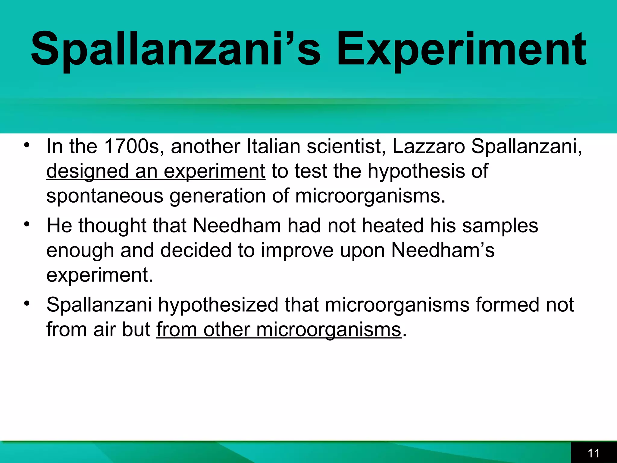 Biogenesis vs. Spontaneous Generation | PPT