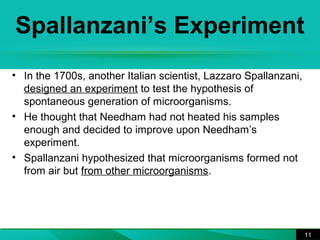 Biogenesis vs. Spontaneous Generation | PPT