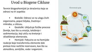 Biogeni-Ciklusi-u-Ekologiji.pdf Biogeohemijski ciklusi | PDF