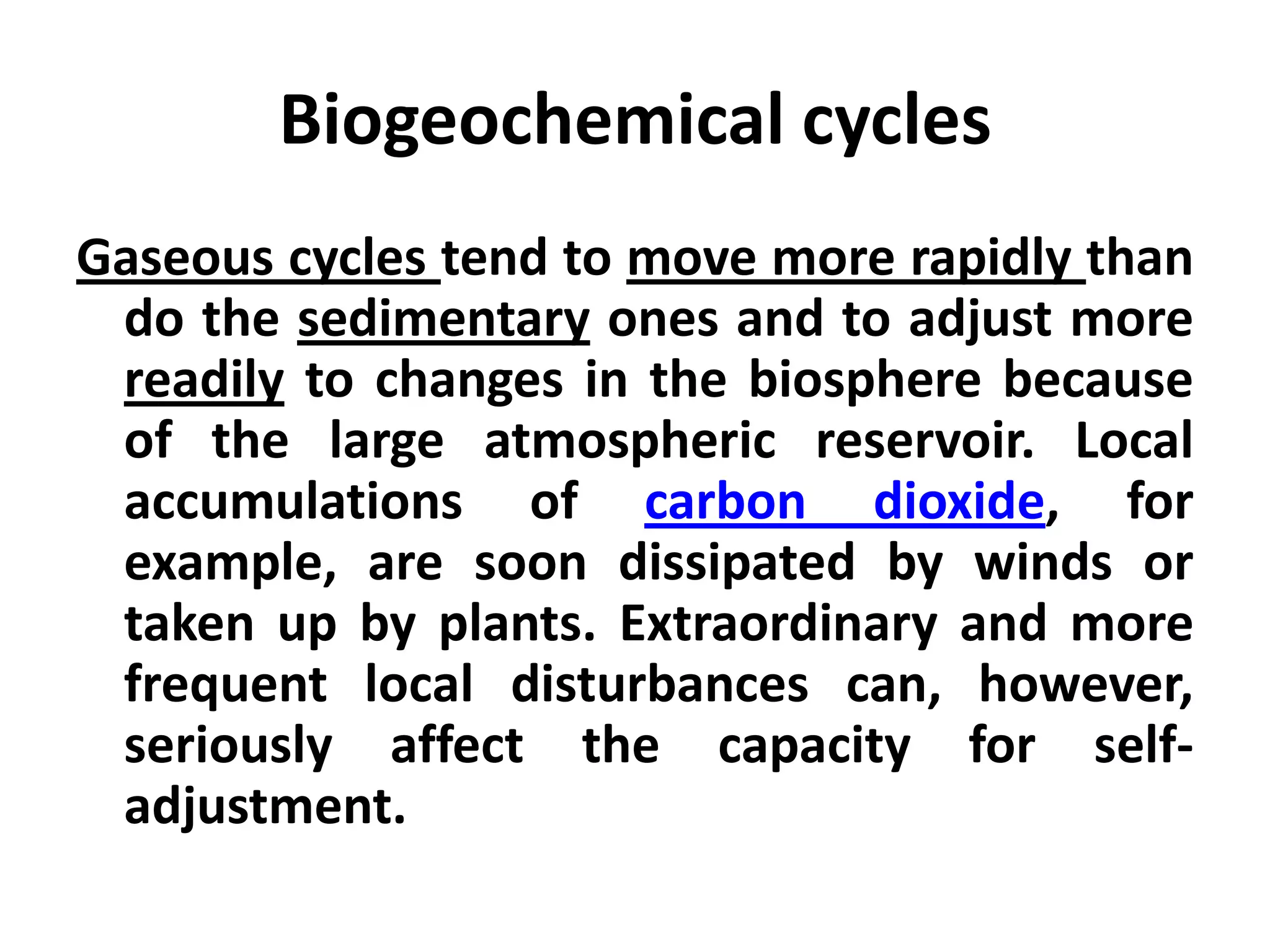 Biogeochemical cycle | PPTX