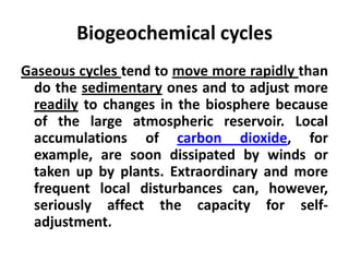 Biogeochemical cycle | PPTX