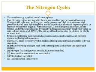 Biogeochemical cycles | PPTX