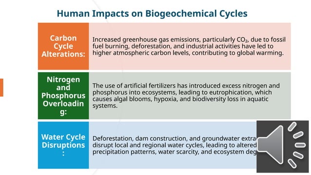 Biogeochemical Cycles (carbon, nitrogen and phosphorus) | PPTX