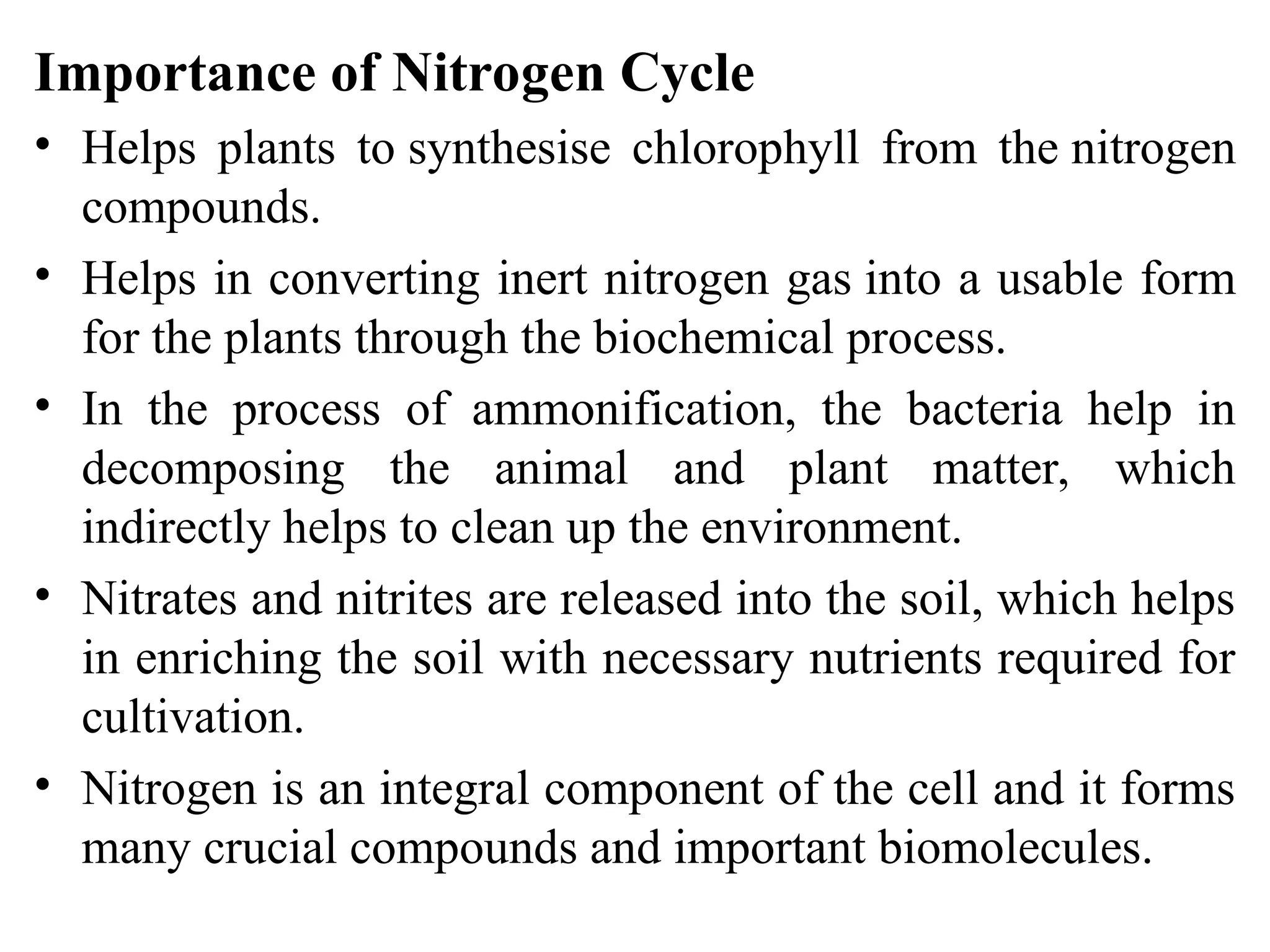 Biogeochemical Cycles - Hydrological Cycle, carbon and Nitrogen,.ppt