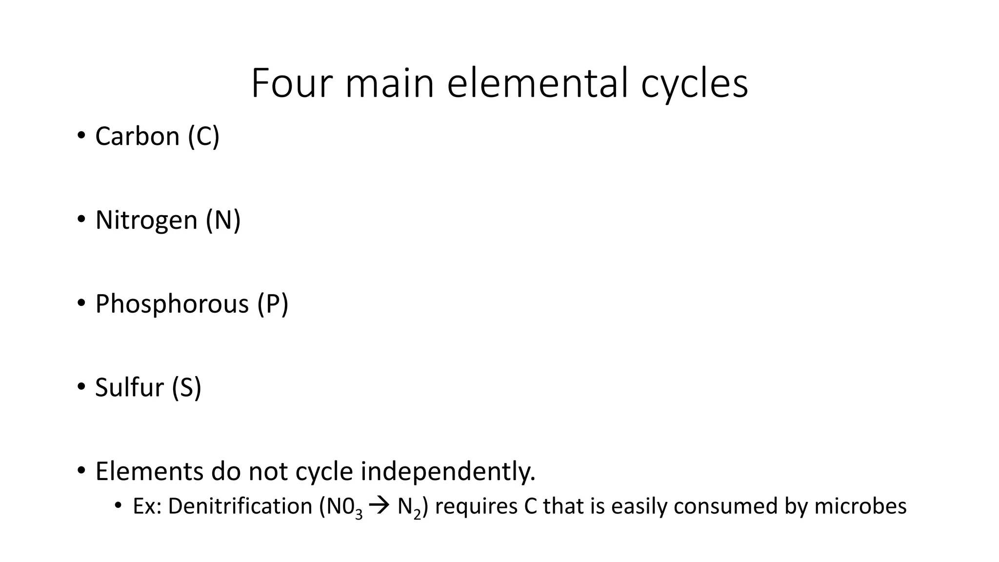 Biogeochemistry Introductory Slides | PPTX