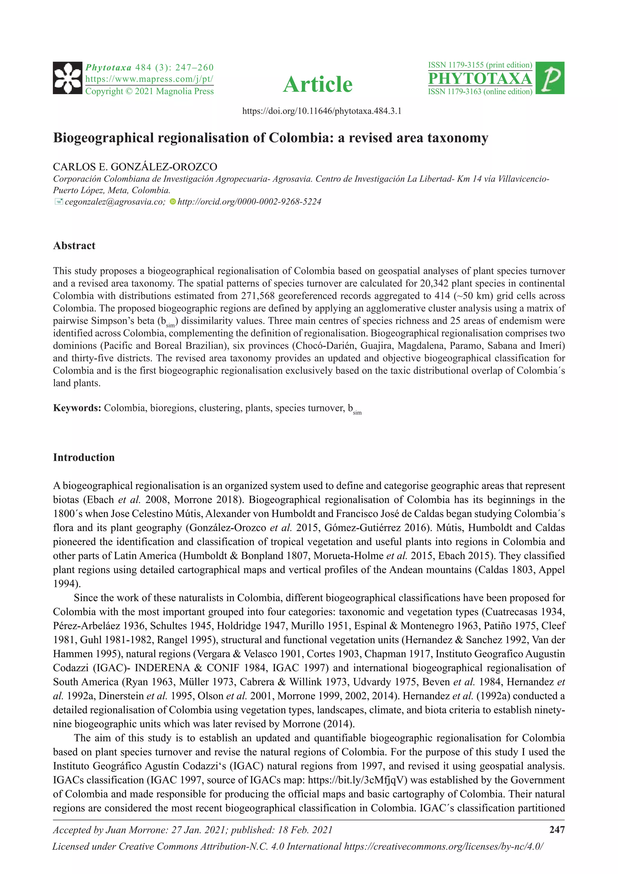 Biogeographical-regionalisation-of-Colombia-A-revised-area-taxonomy2021Phytotaxa.pdf
