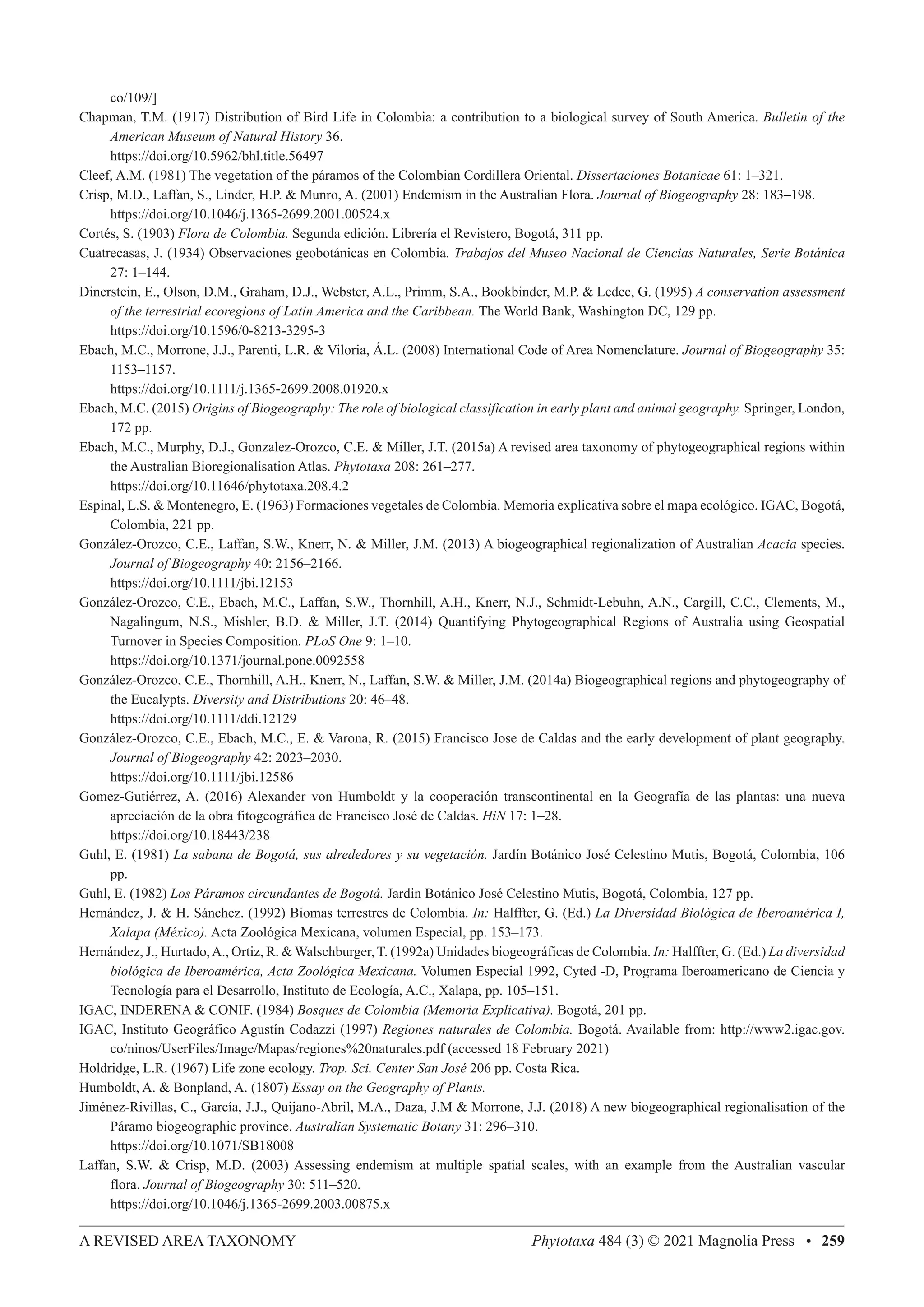 Biogeographical-regionalisation-of-Colombia-A-revised-area ...