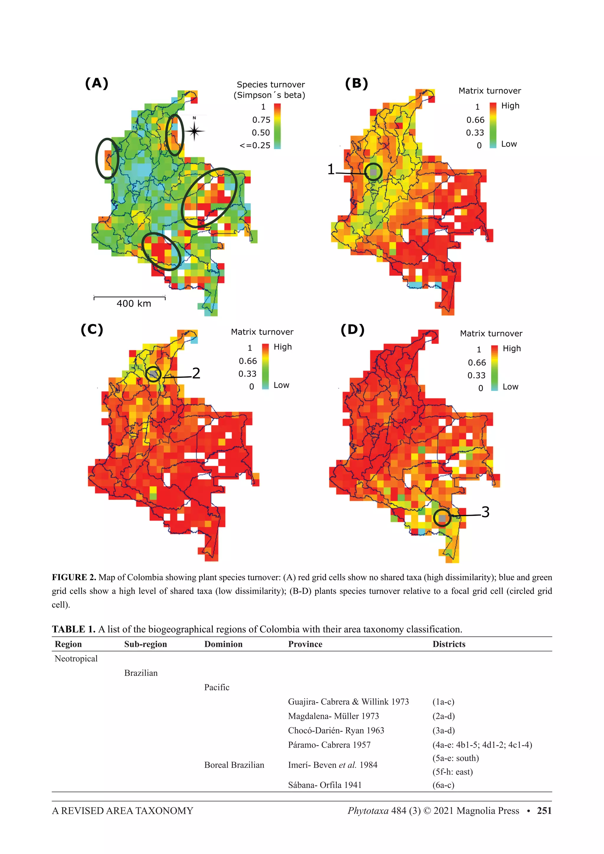 Biogeographical-regionalisation-of-Colombia-A-revised-area ...