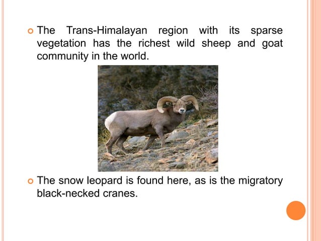 Biogeographical classification of india | PPTX