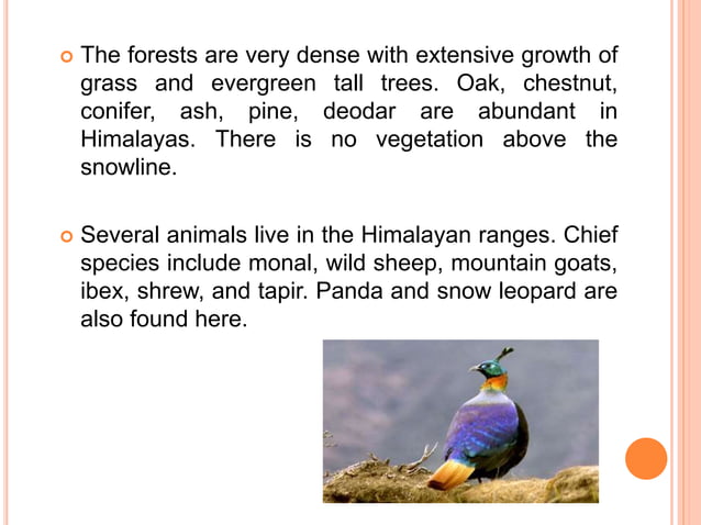 Biogeographical classification of india | PPTX