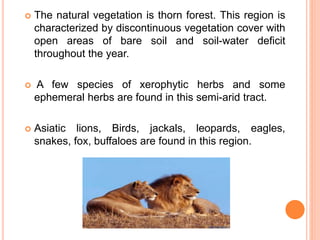Biogeographical classification of india | PPTX
