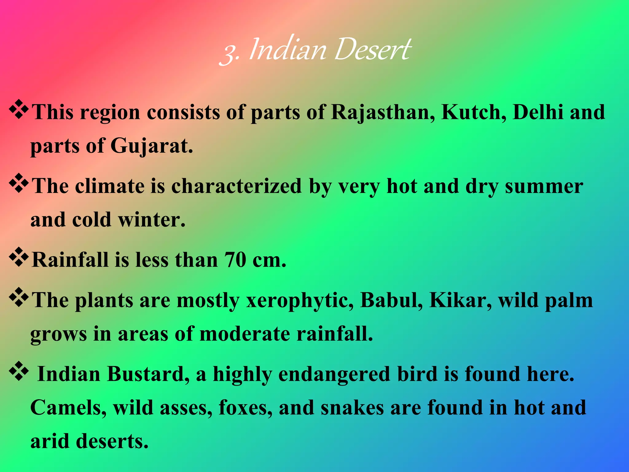 Biogeographical zones of India | PPTX