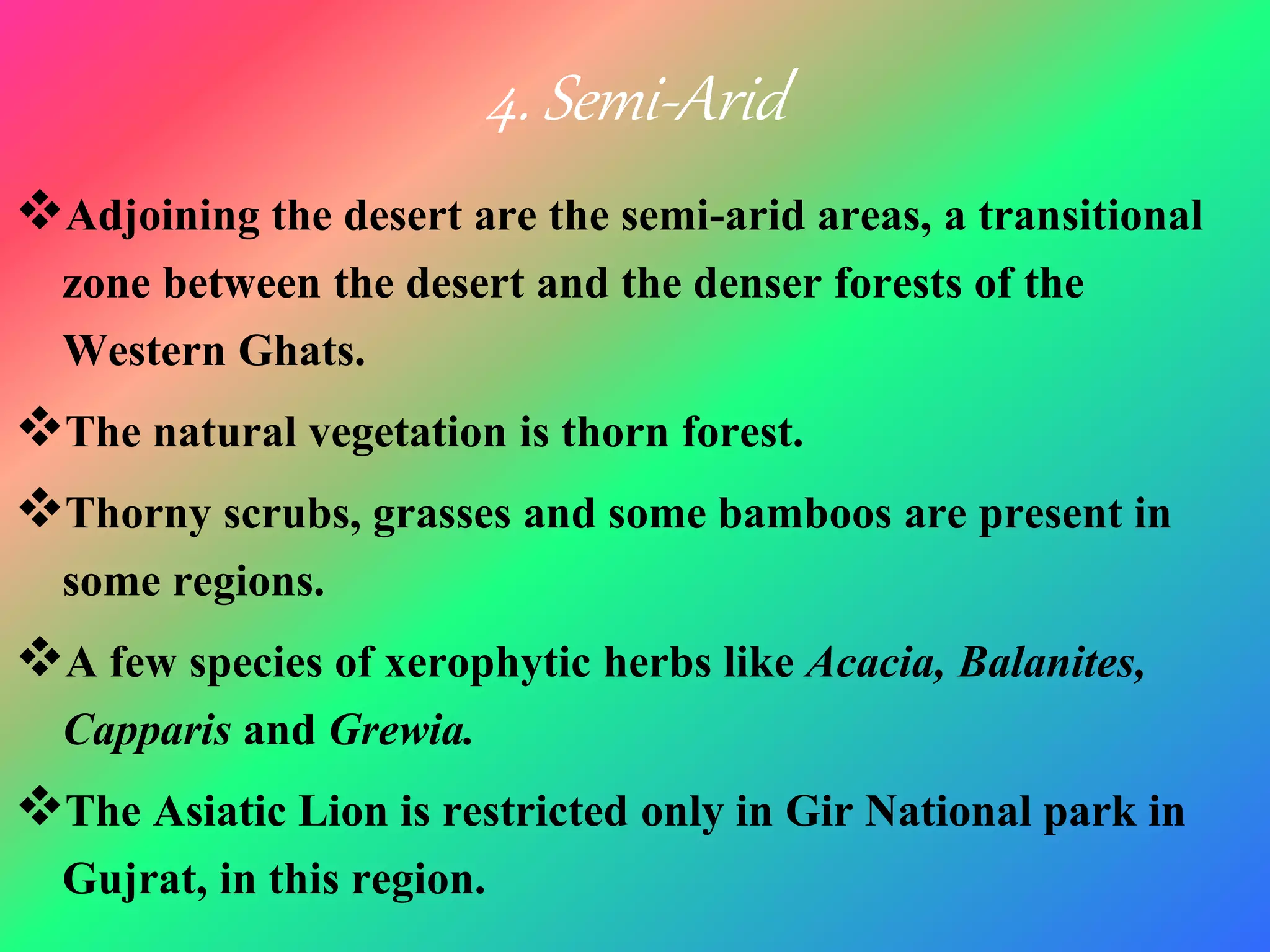 Biogeographical zones of India | PPTX