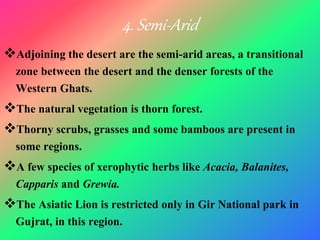 Biogeographical zones of India | PPTX