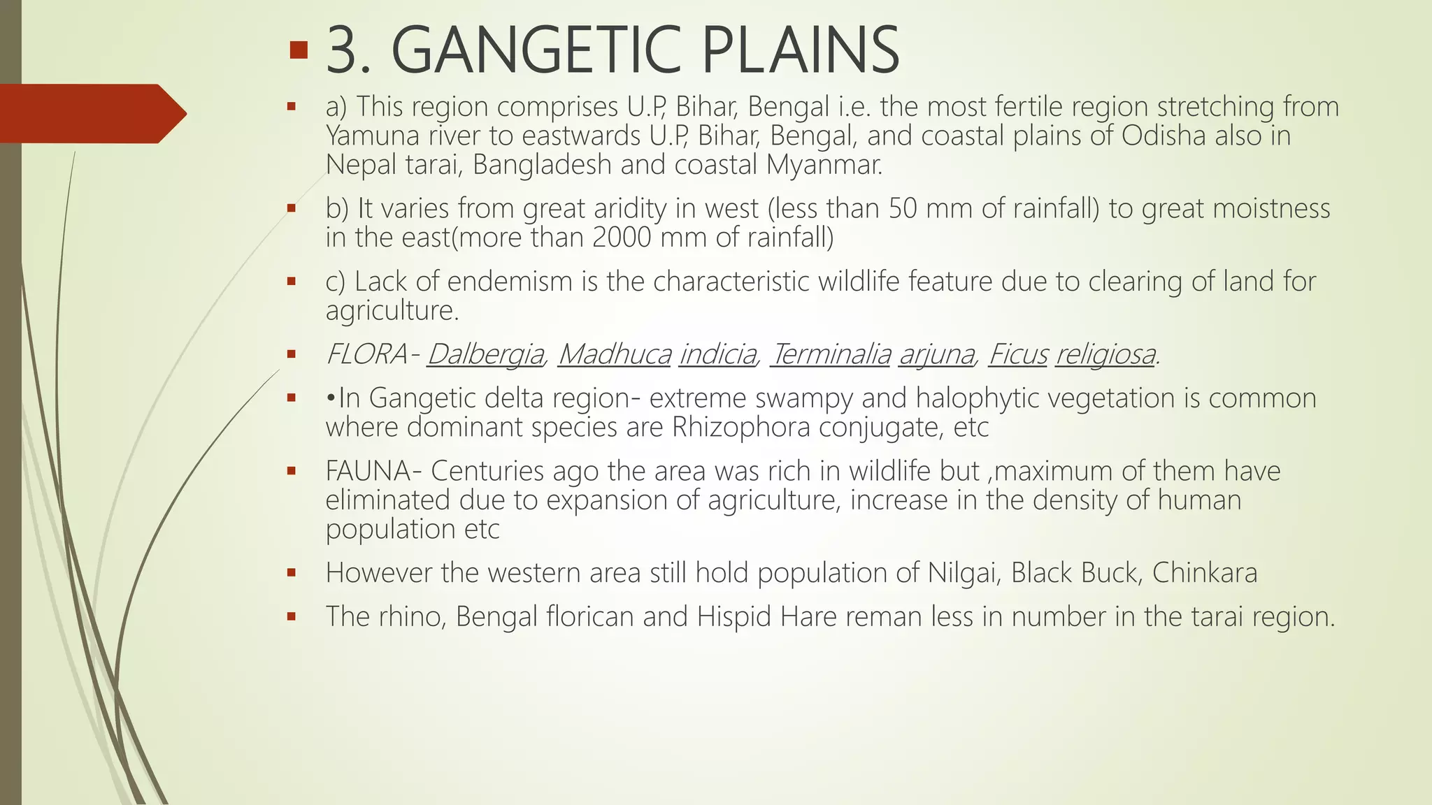 Biogeographic regions of india | PPTX
