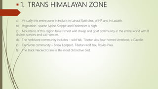 Biogeographic regions of india | PPTX