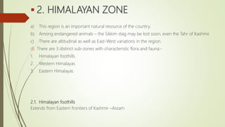 Biogeographic regions of india | PPTX