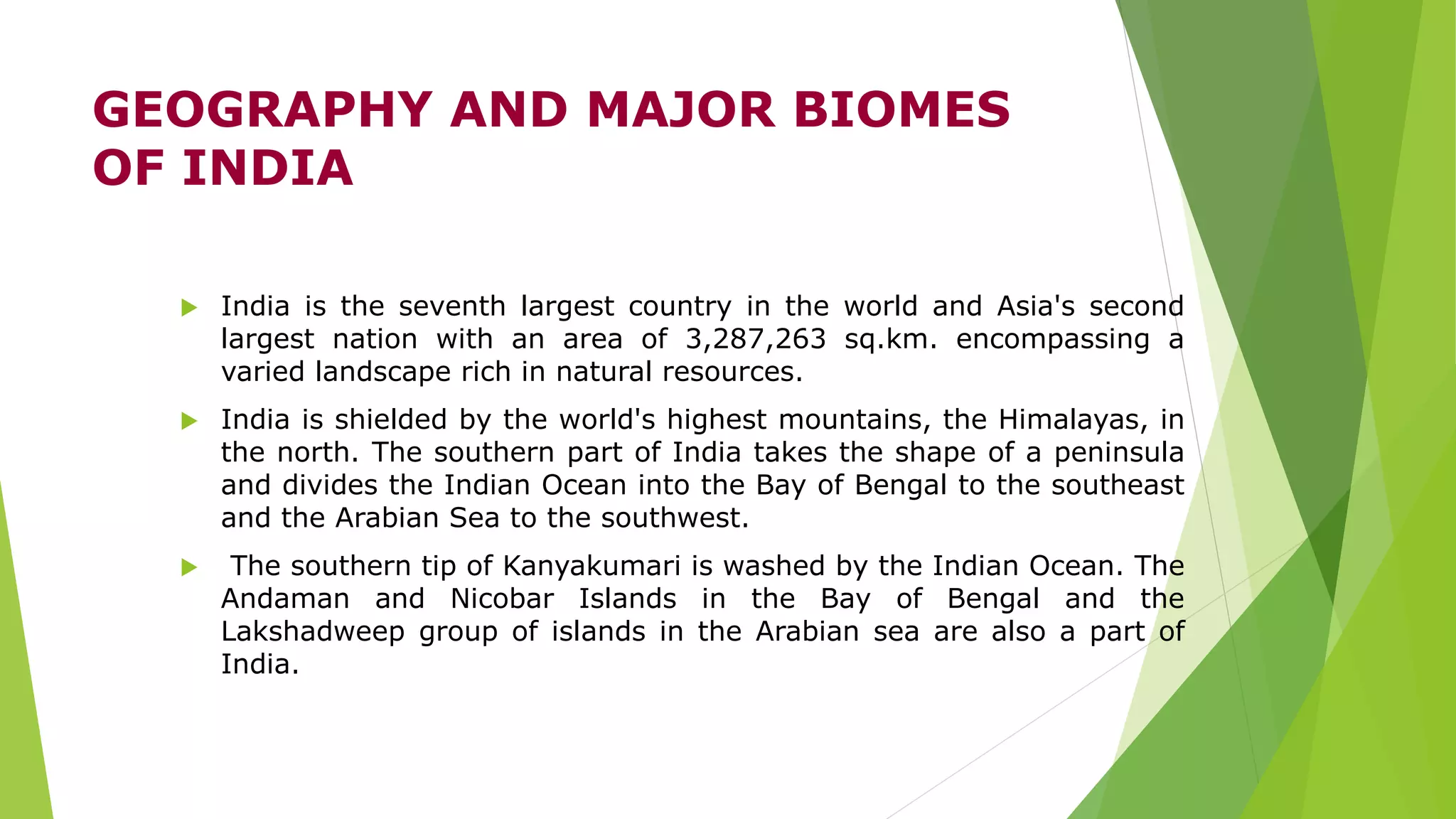 Biogeographic zones of India.pptx