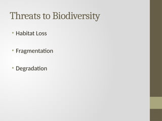 Biogeographic zones of India and the threats | PPTX