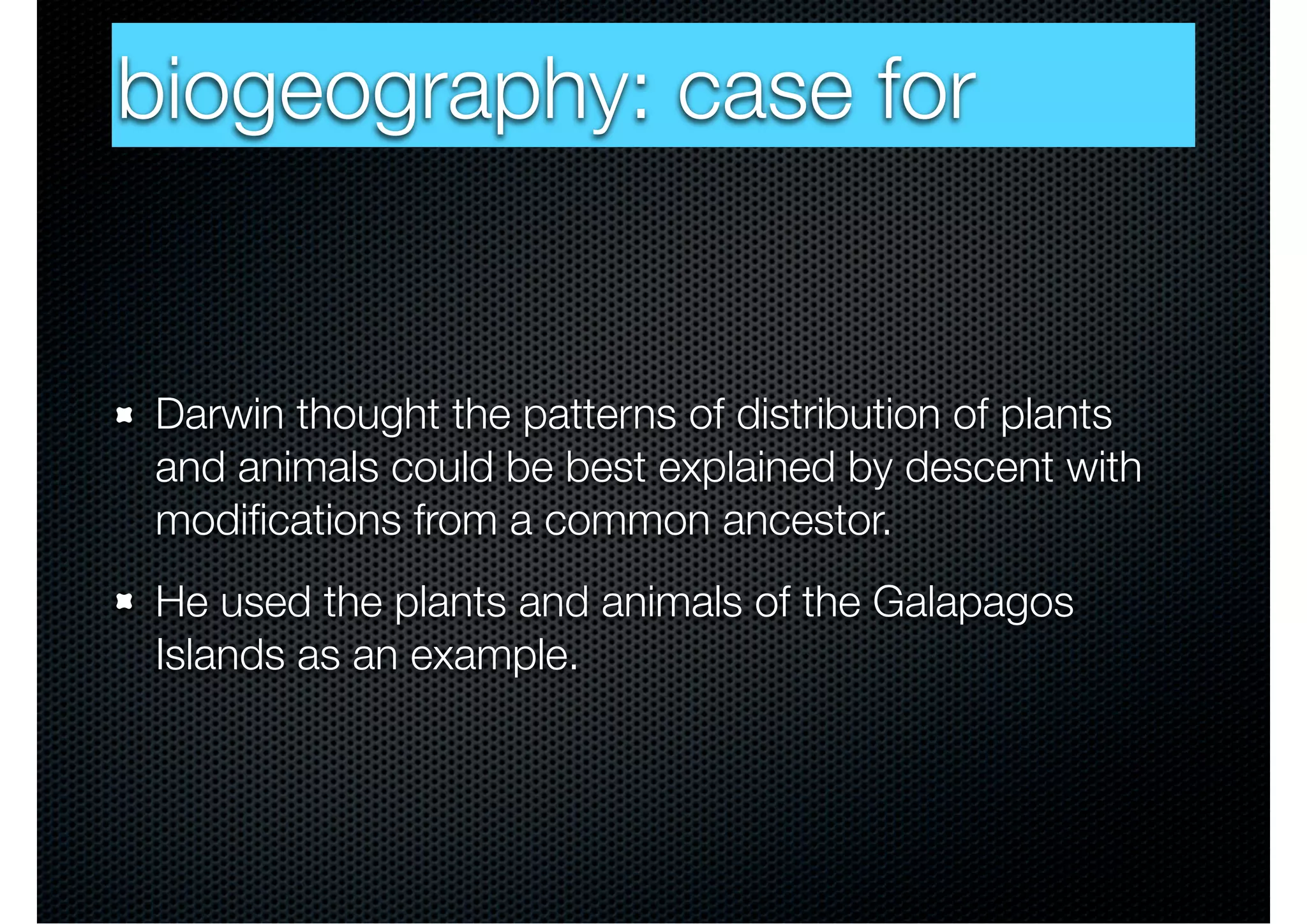 Biogeography | PPT
