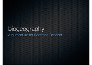Biogeography | PDF