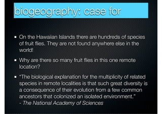 Biogeography | PDF