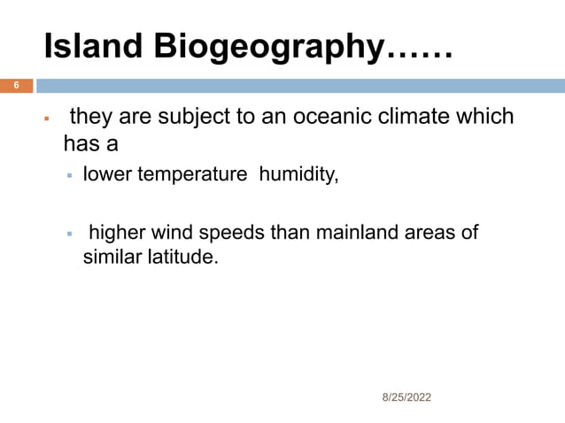 biogeography.ppt | Geography | Science
