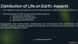 Comprehensive Overview of Life Distribution on Earth: Geographic ...