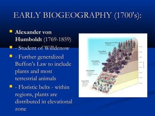 Biogeo lec 2 history of biogeography | PPT