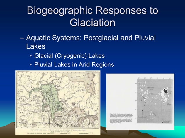 Biogeo lec 7 glaciation and the pleistocene | PPT