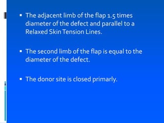 Biogeometry of transposition flap | PPTX