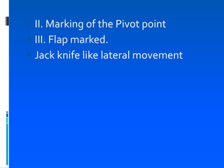 Biogeometry of transposition flap | PPTX
