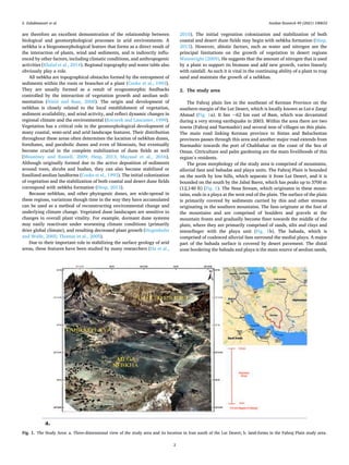 "Biogeomorphology of Mega Nebkha in the Fahraj Plain, Iran: Sensitive ...