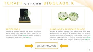 Bioglass untuk abses | PPTX
