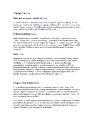 BiografíA | DOCX