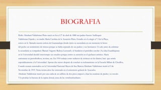 Biografía de Abraham Valdelomar | PPTX