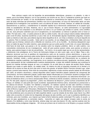 Biografía de Andrey Sklyarov | PDF