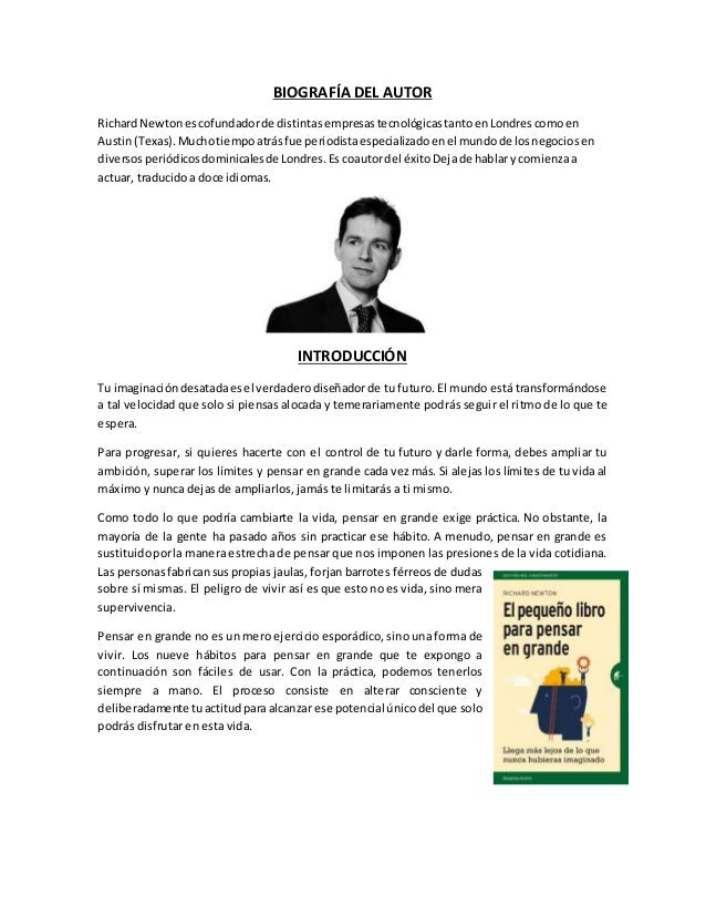Biografía del autor
