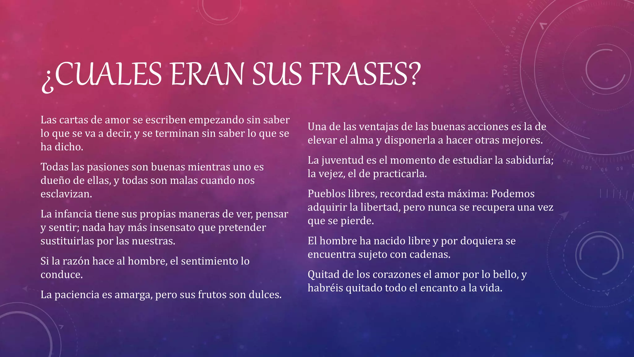 Biografía de rousseau | PPT