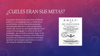 Biografía de rousseau | PPTX