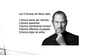 Biografía de steve job | PPTX