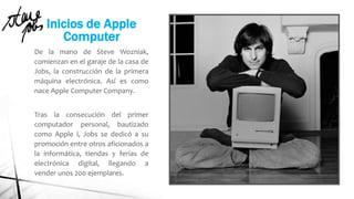 Biografía de steve job | PPTX